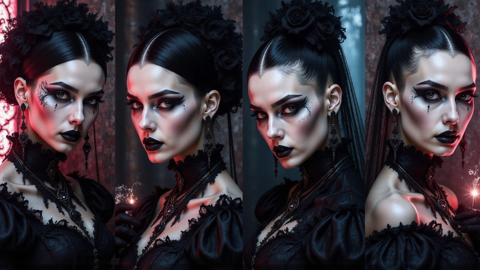 Advanced Goth Makeup Styles