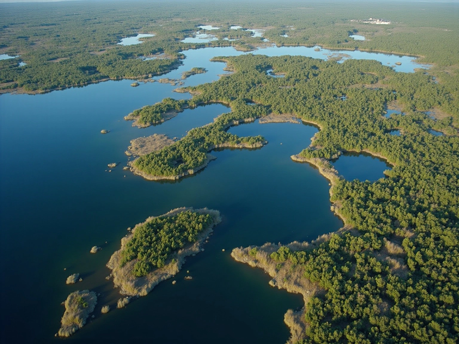 Aerial Overview of Minnesota's Lakes and Shorelines Aerial Overview of Minnesota's Lakes and Shorelines