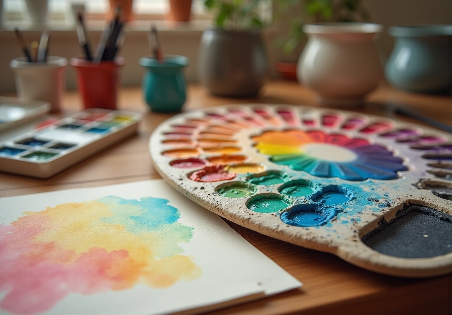 Affordable Creativity with Prang Watercolors Affordable Creativity with Prang Watercolors