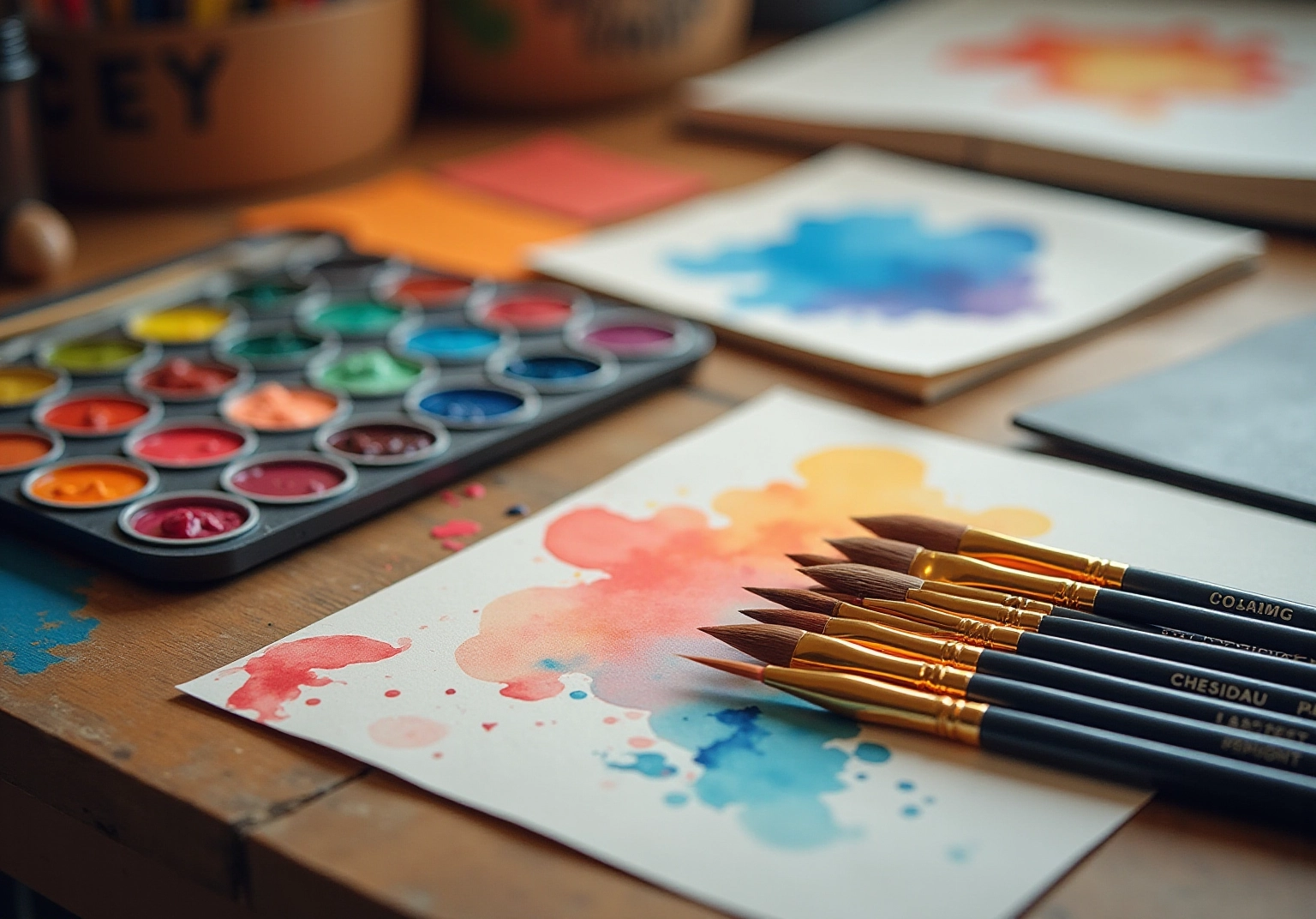 Affordable Quality: Winsor & Newton Cotman Watercolor Brushes