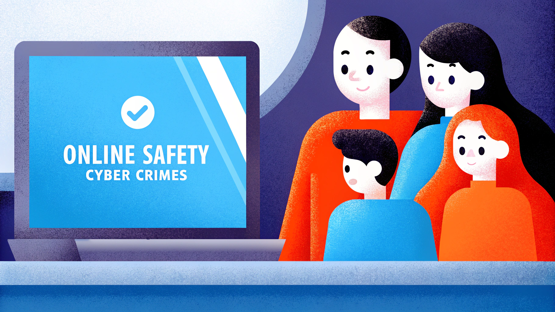 Family Discussing Cyber Safety Family Discussing Cyber Safety