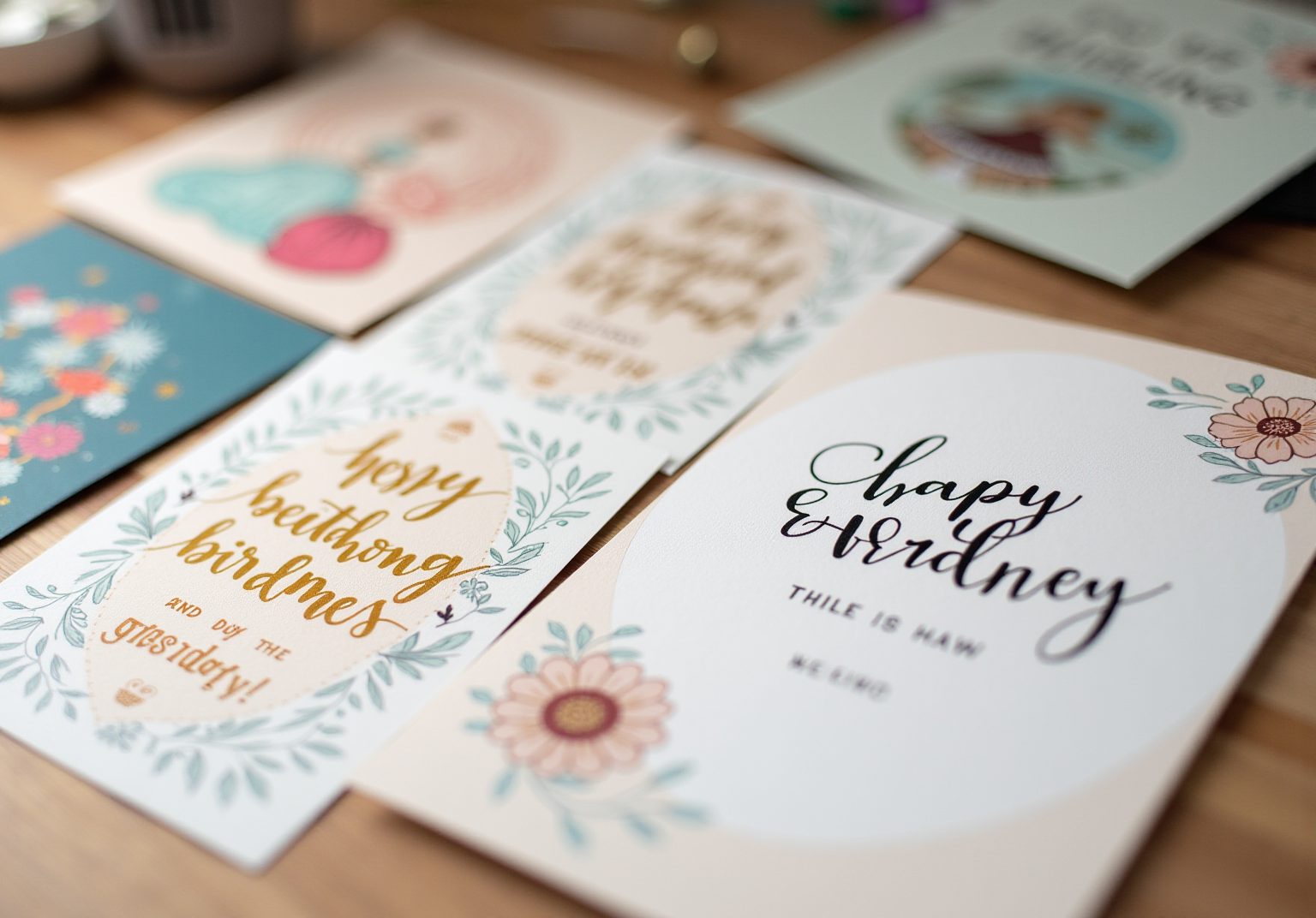 Diverse Greeting Card Styles and Personalization Diverse Greeting Card Styles and Personalization
