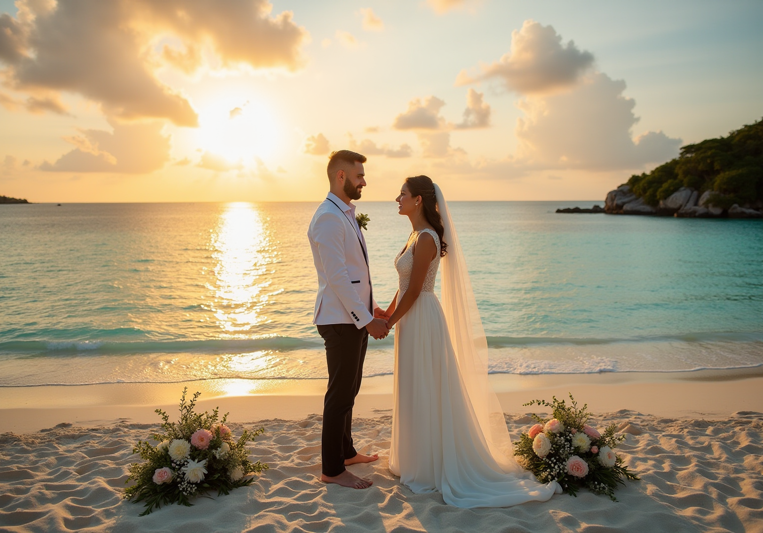 Intimate Wedding on Milaidhoo Island