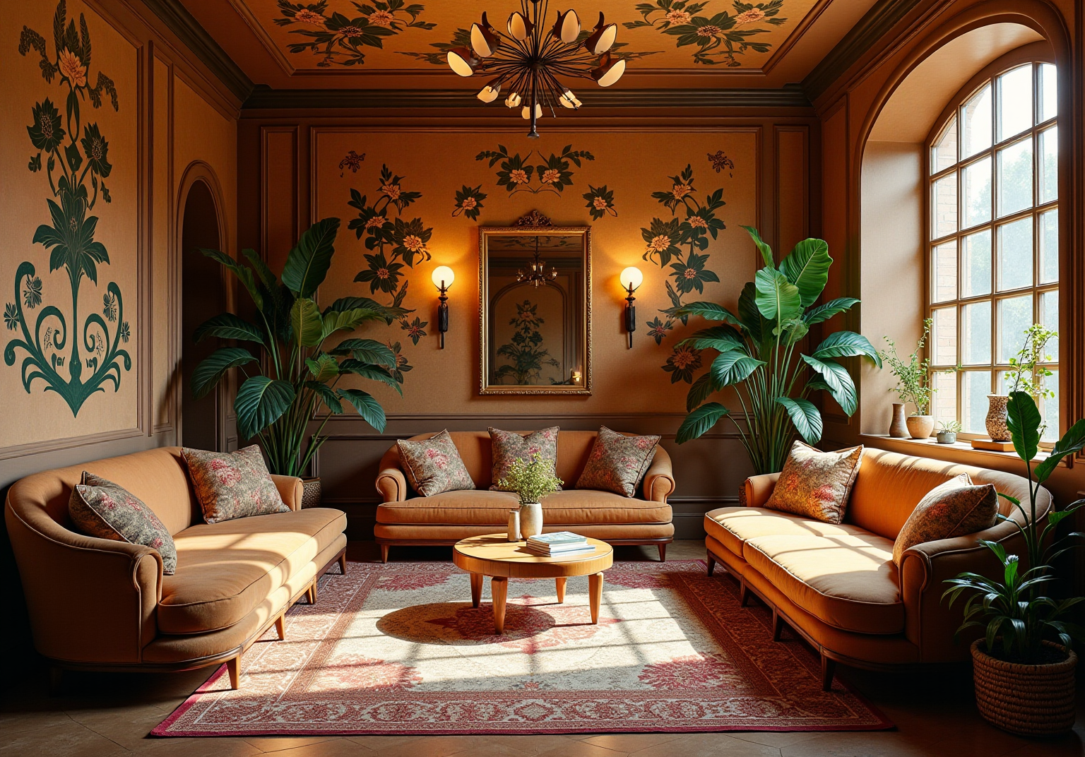 Elegant Art Nouveau Interior Elegant Art Nouveau Interior