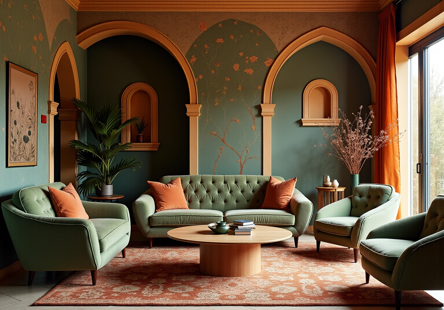 Art Nouveau Inspired Interior Art Nouveau Inspired Interior