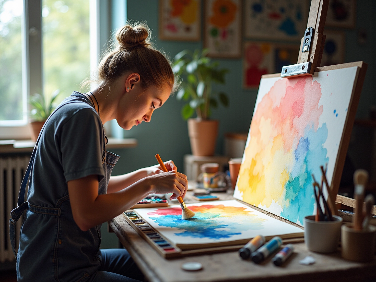 Artist at Work: Achieving Opacity in Watercolor Artist at Work: Achieving Opacity in Watercolor