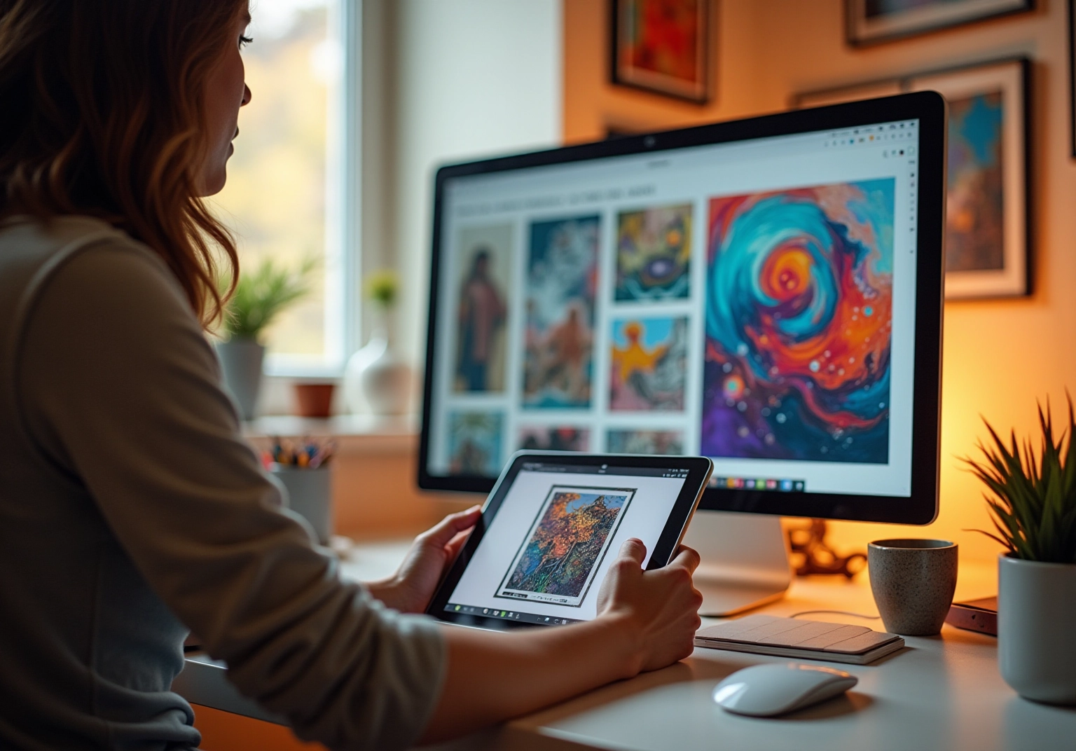 Artist Engaging with Singulart