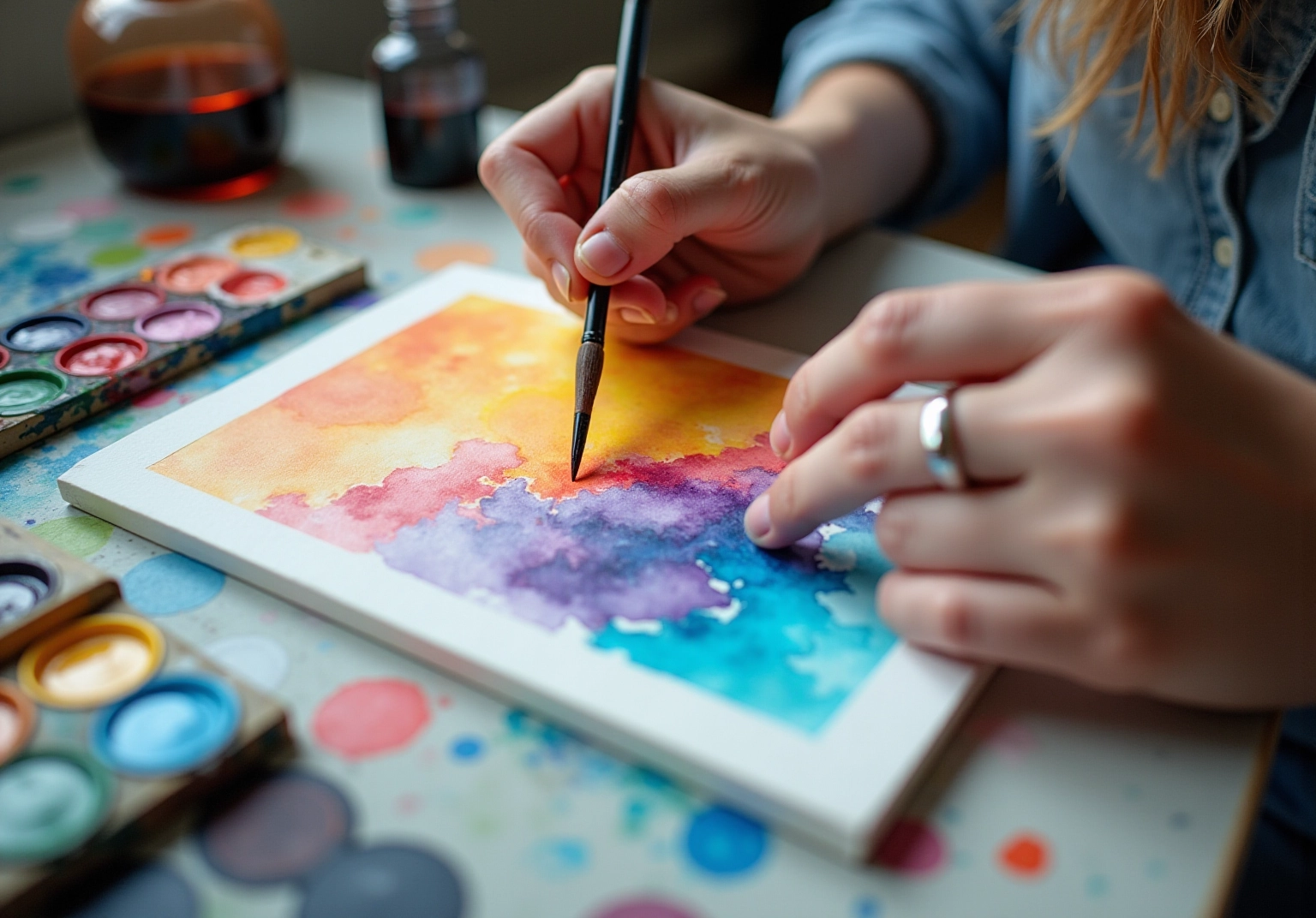 Artist Troubleshooting Watercolor and Ink Techniques Artist Troubleshooting Watercolor and Ink Techniques