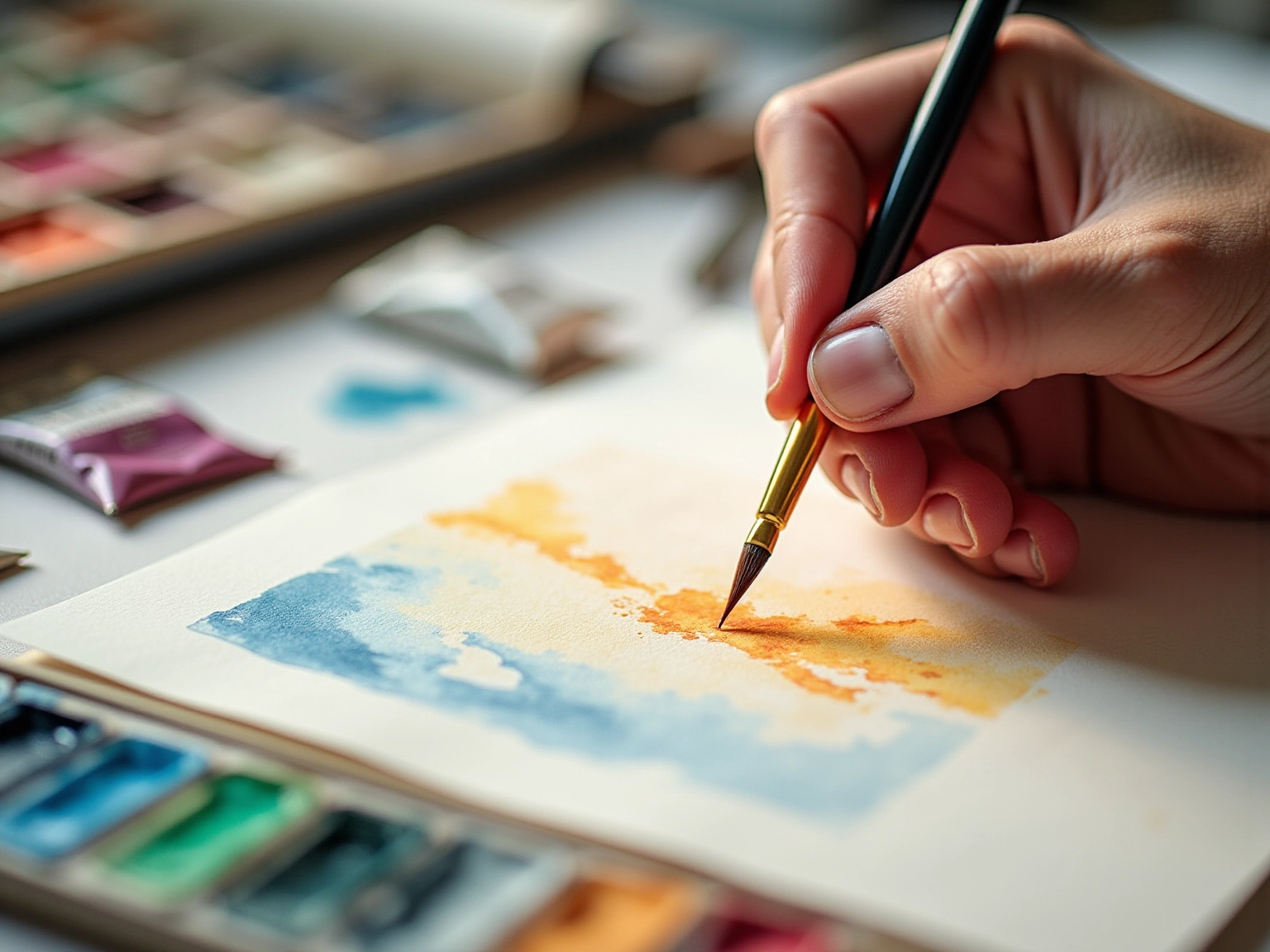 Artistic Exploration with Dagger Brushes