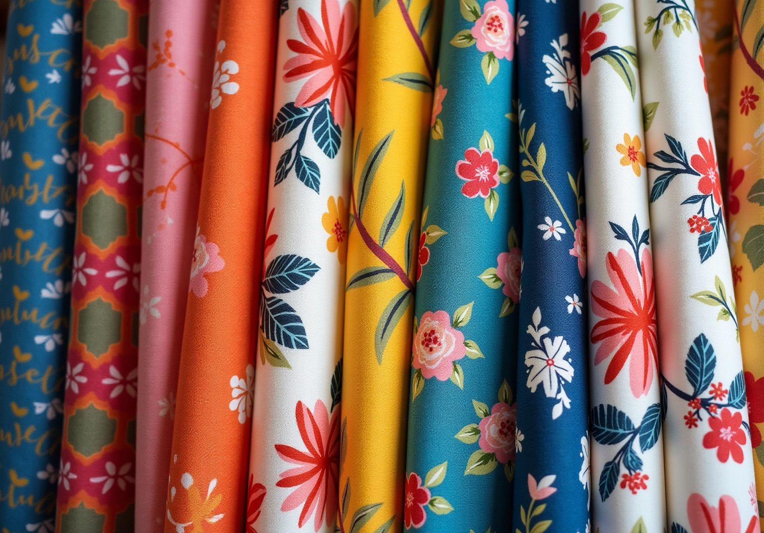 Artistic Fabric Pattern Design Showcase