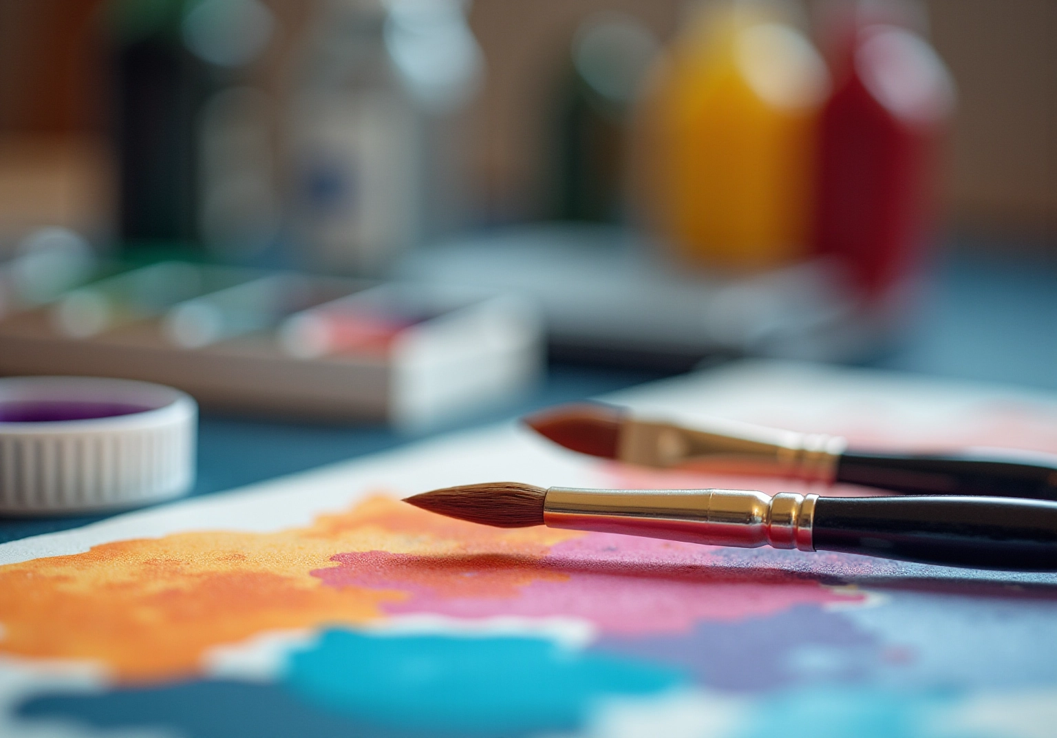 Artistic Journey: Selecting Watercolor Brushes