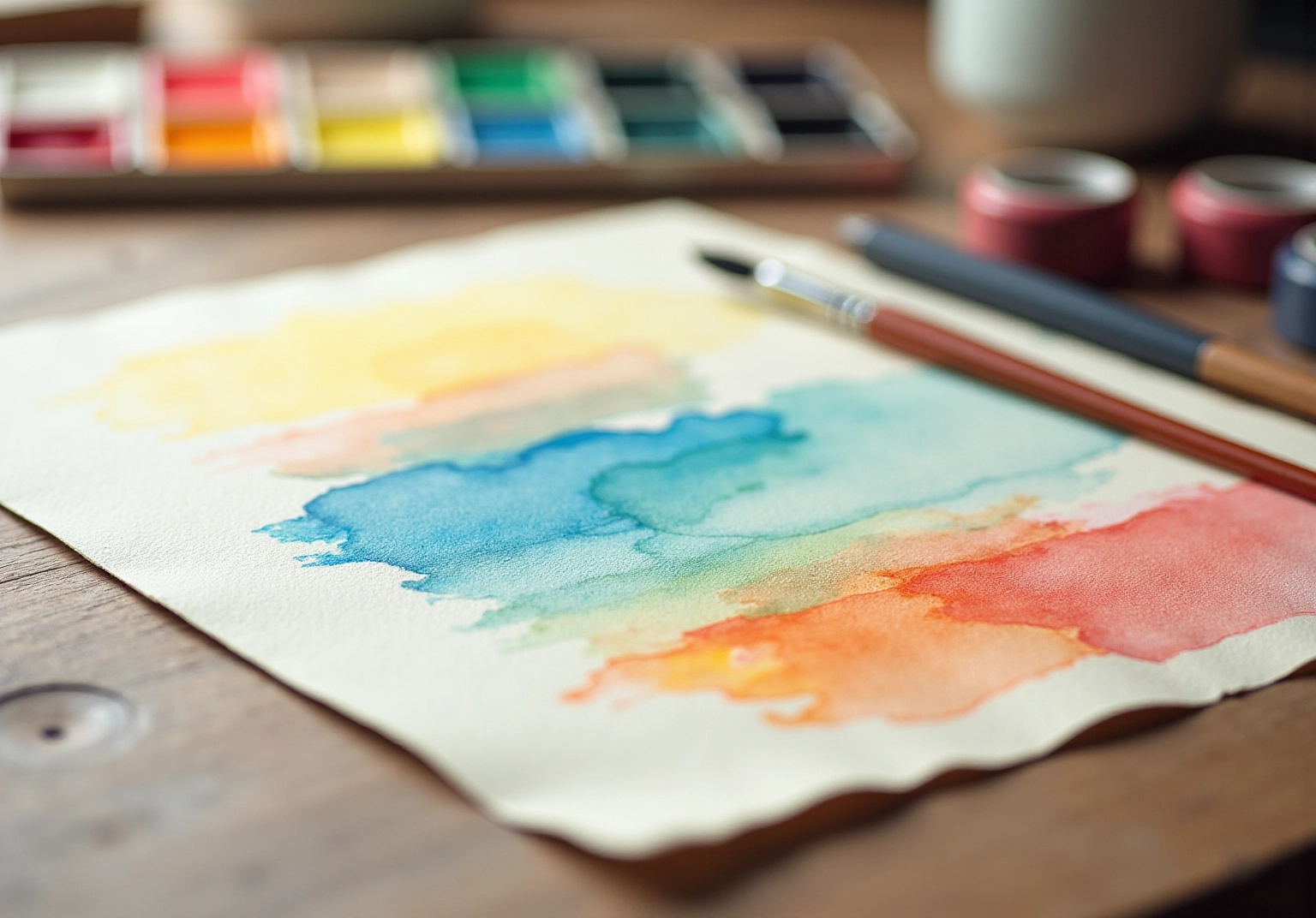 Artistic Journey with Arches Watercolor Paper