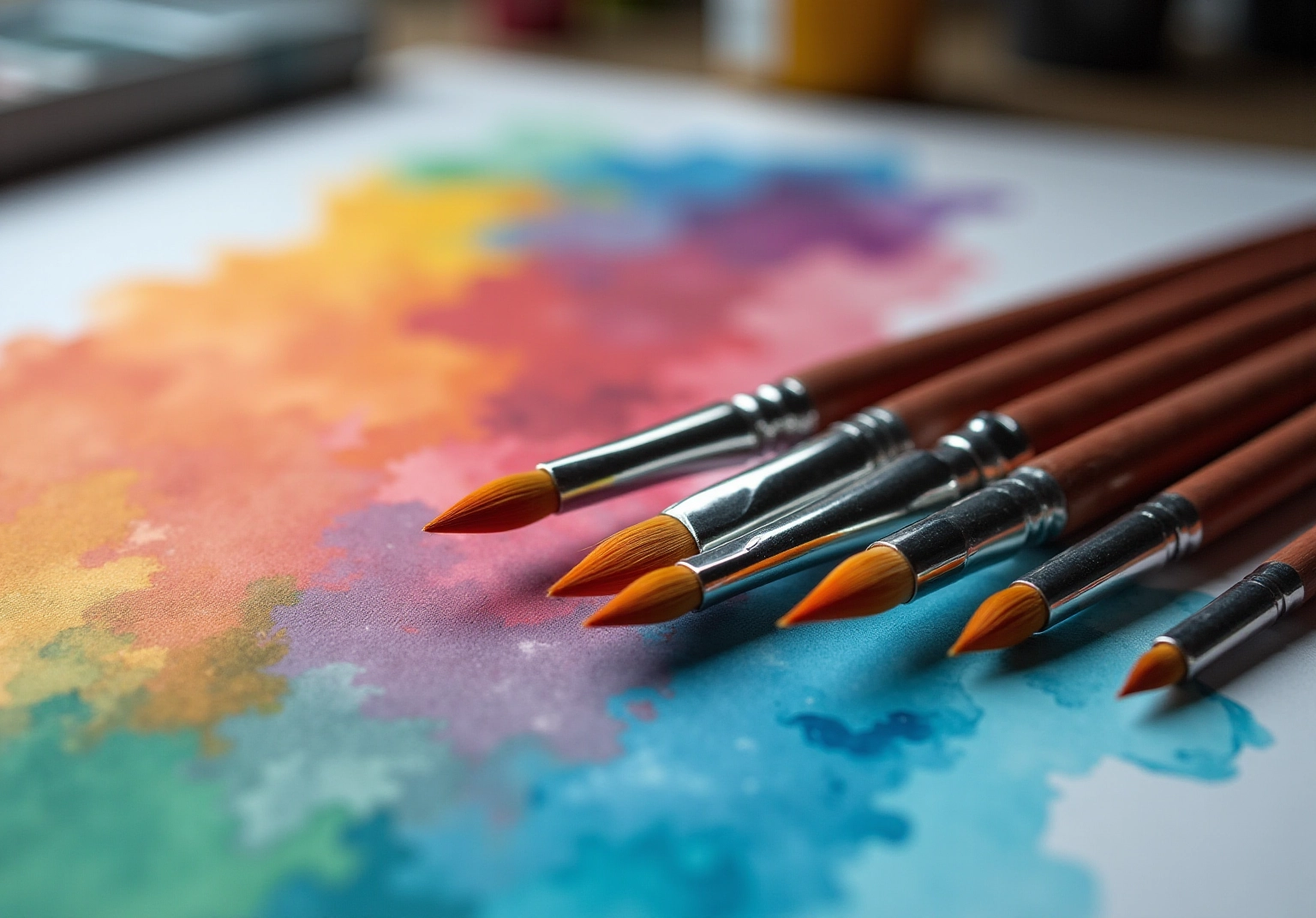 Artistic Tools: Specialty Watercolor Brushes