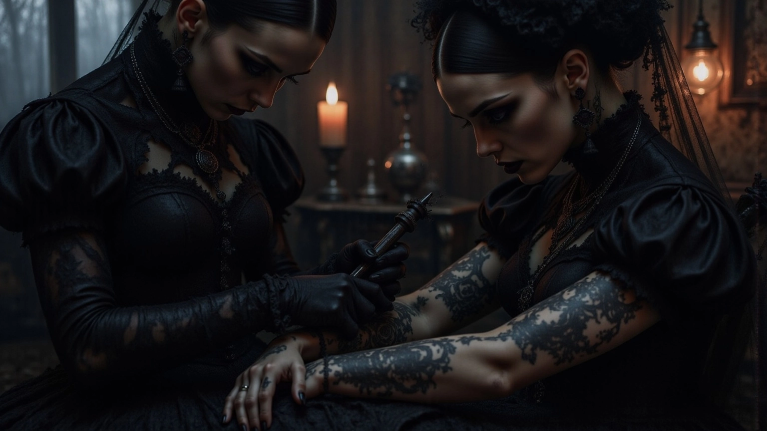 Artistry in Gothic Tattoos
