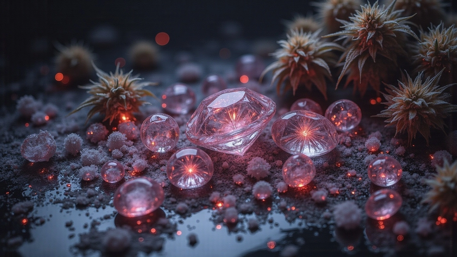 Artistry of Live Rosin Diamonds