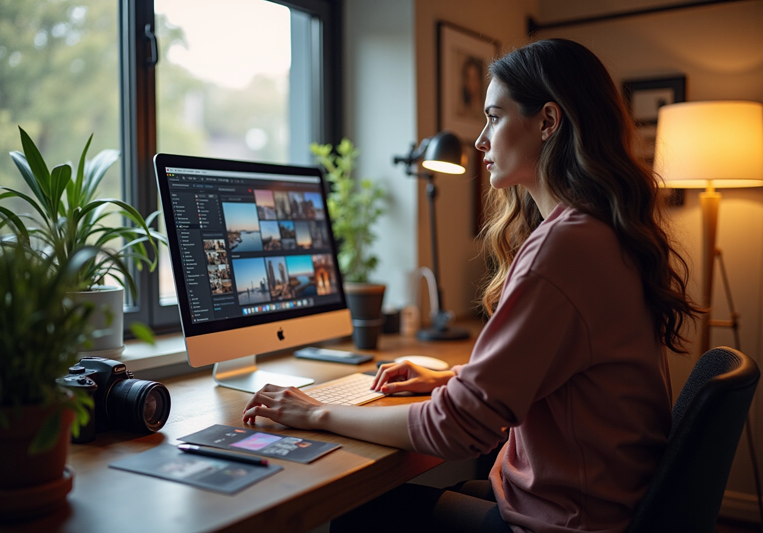 Artist's Workspace for Stock Photography
