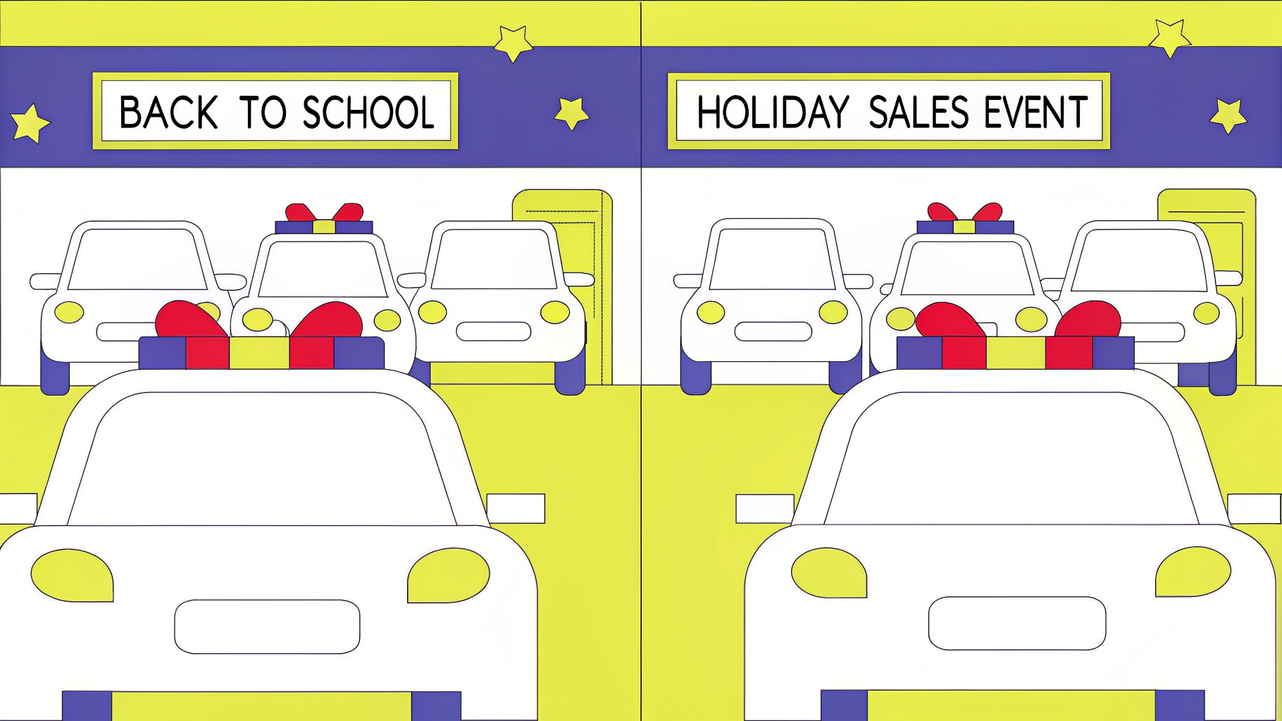 Festive Automotive Dealership Promotions
