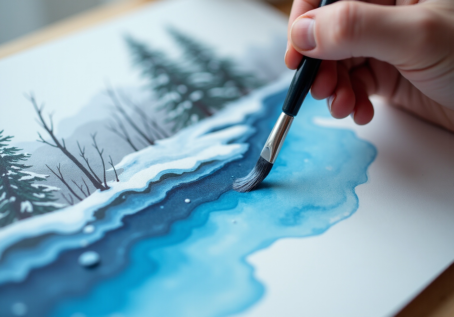Capturing Snow: The Art of Winter Painting Capturing Snow: The Art of Winter Painting