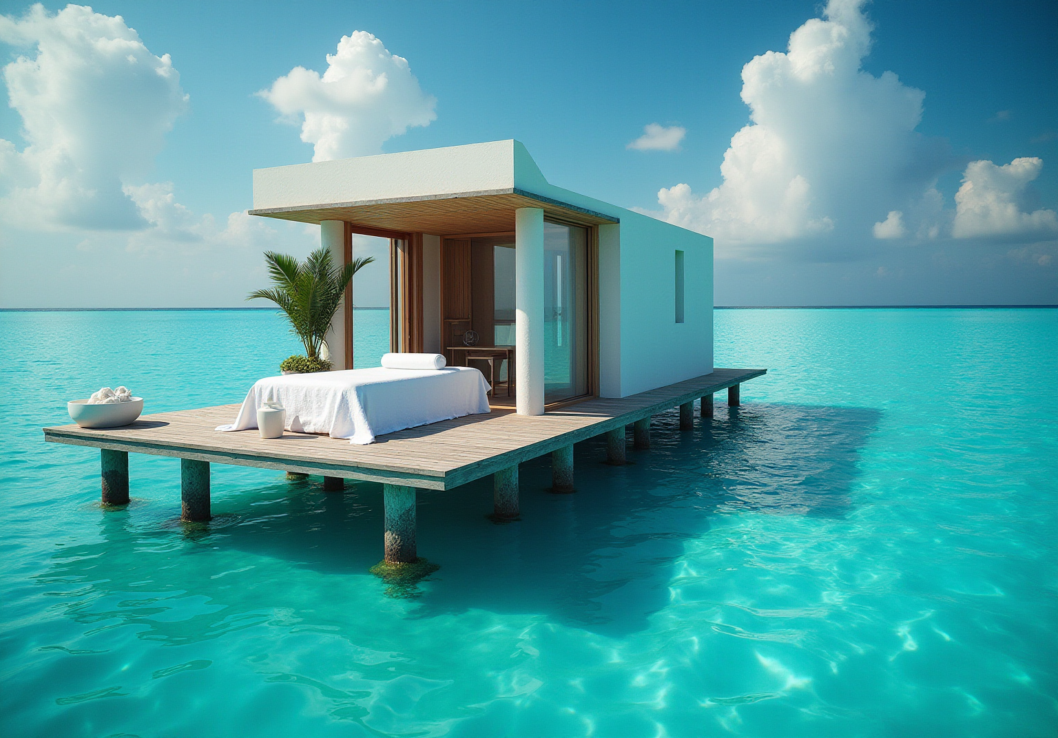 Luxury Spa Experience in the Maldives