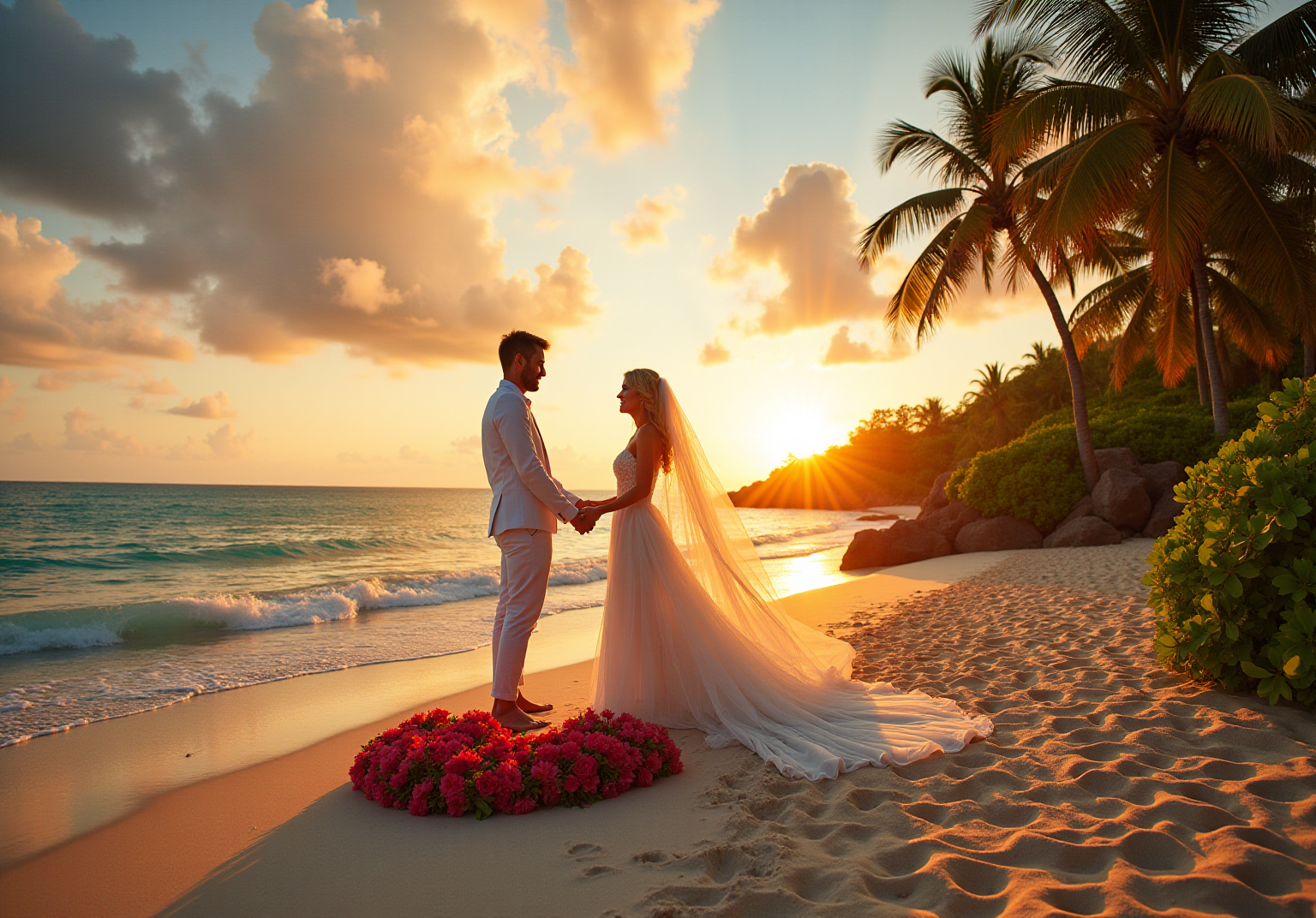 Eco-Friendly Luxury Wedding at Soneva Fushi