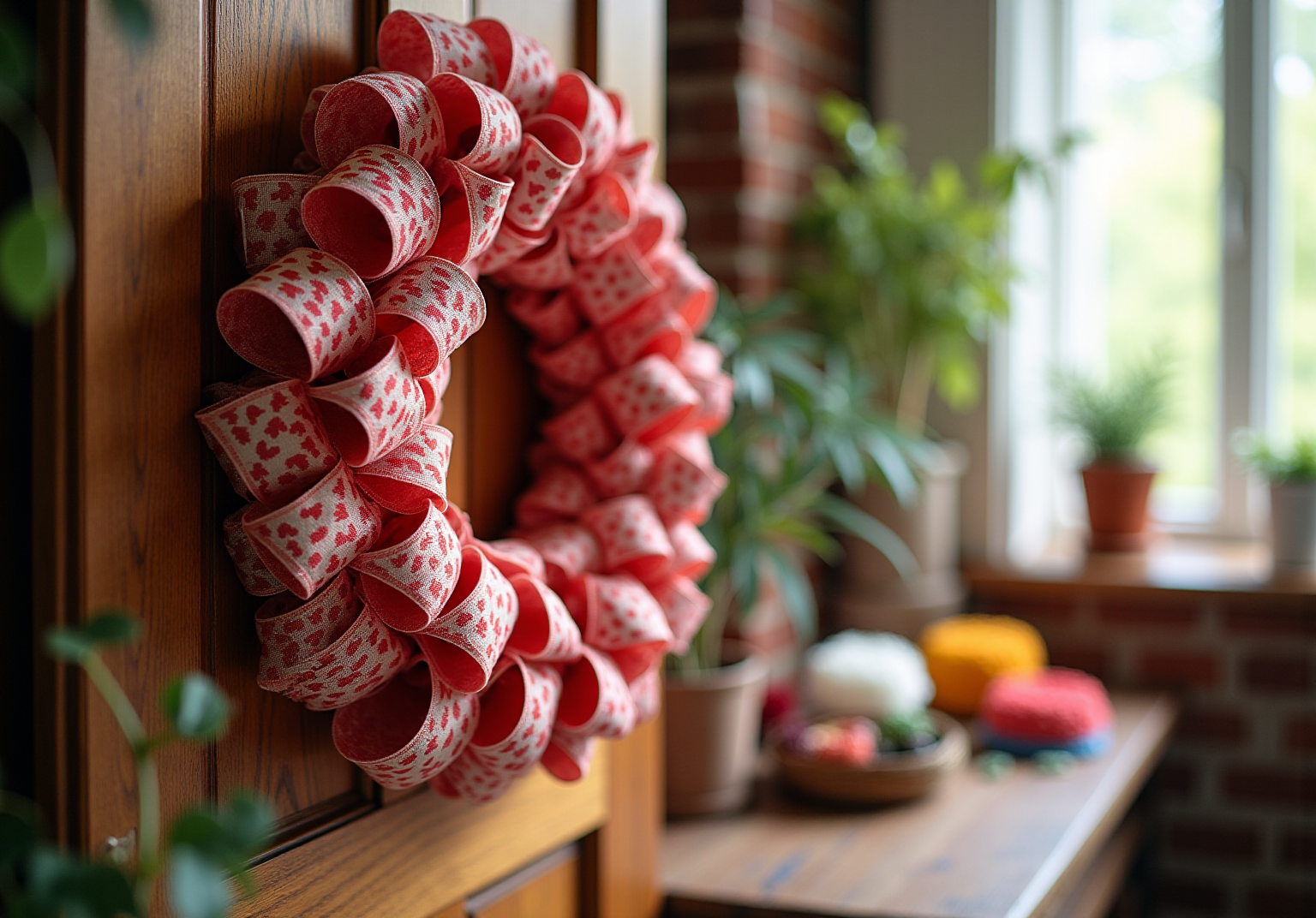 Creative Grosgrain Ribbon Wreath Creative Grosgrain Ribbon Wreath