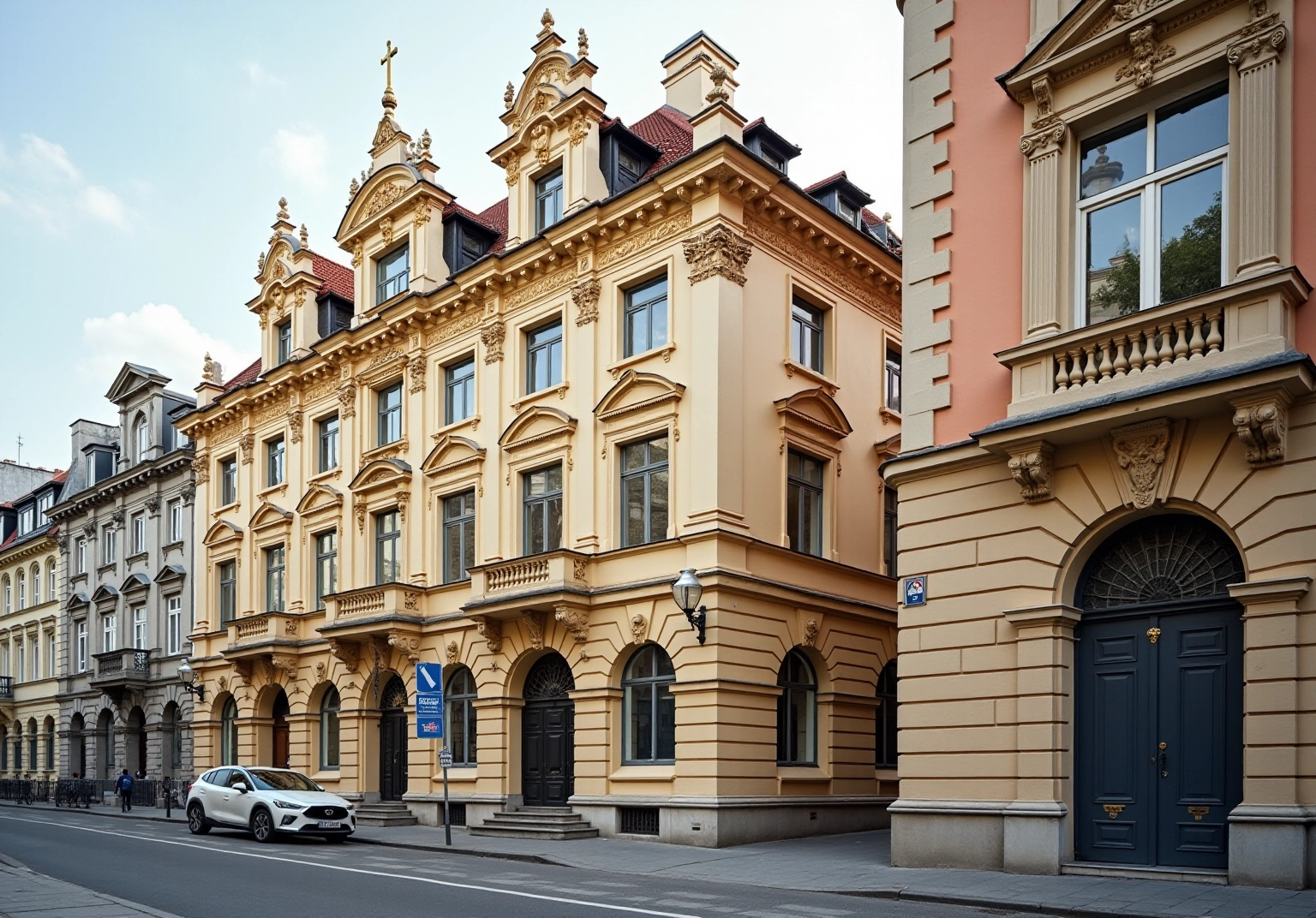 Baroque Architecture of the Karl Marx House Baroque Architecture of the Karl Marx House