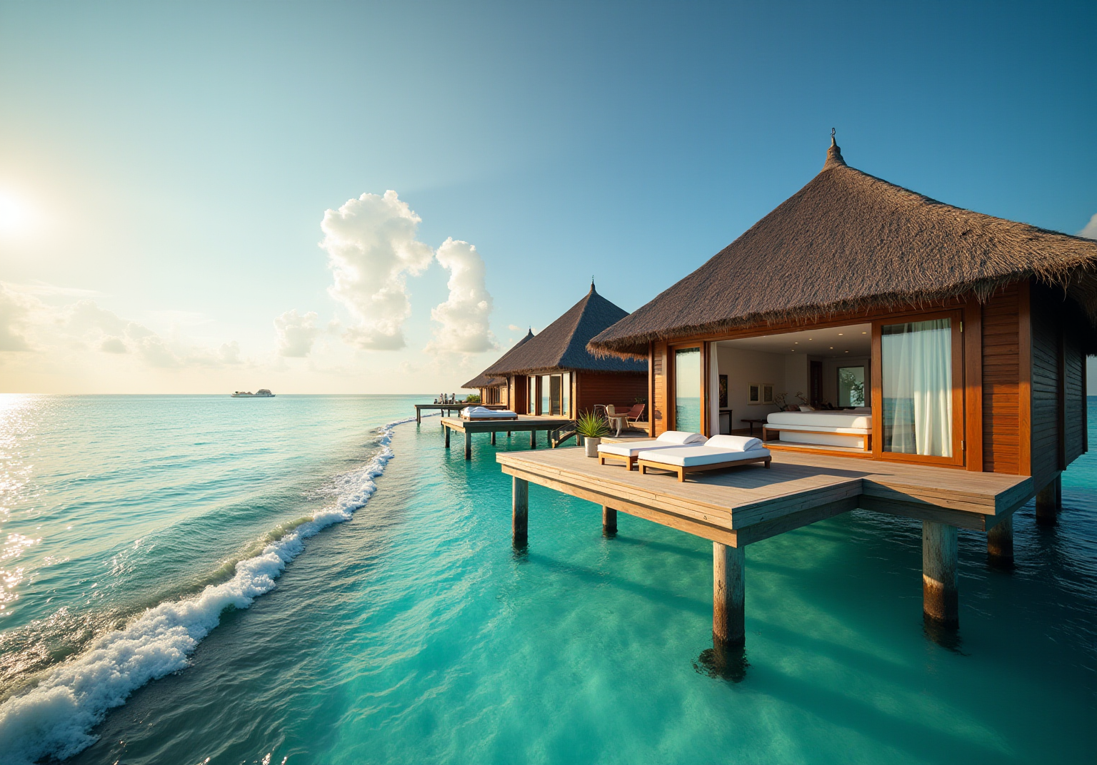 Romantic Overwater Villa in the Maldives