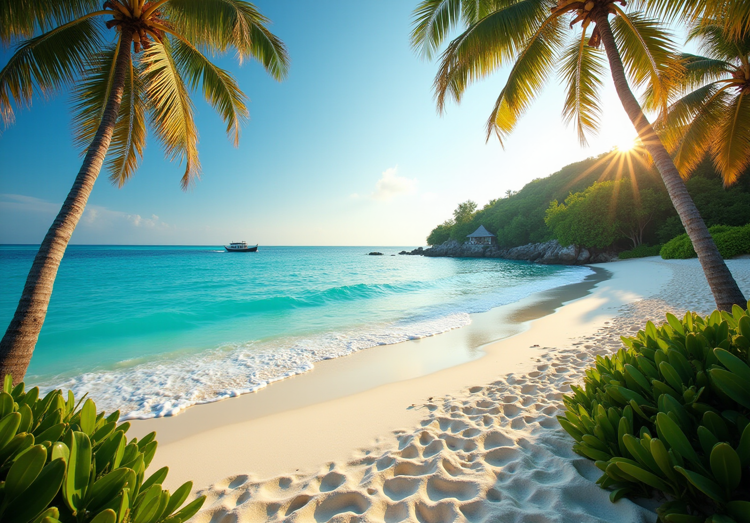 Romantic Maldives Beach Resort