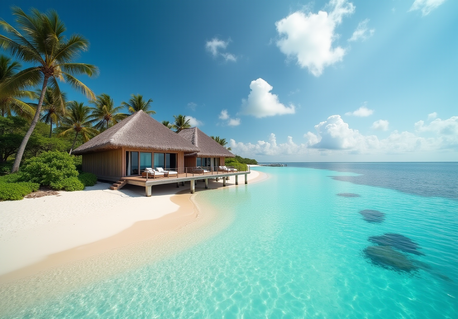 Romantic Overwater Bungalow in the Maldives