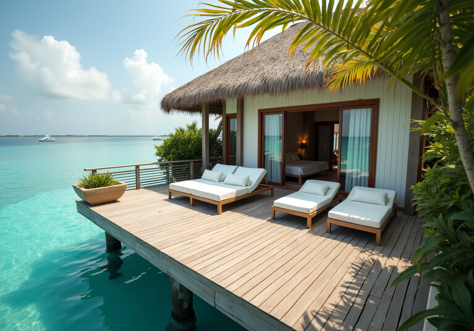 Luxurious Overwater Villa in the Maldives