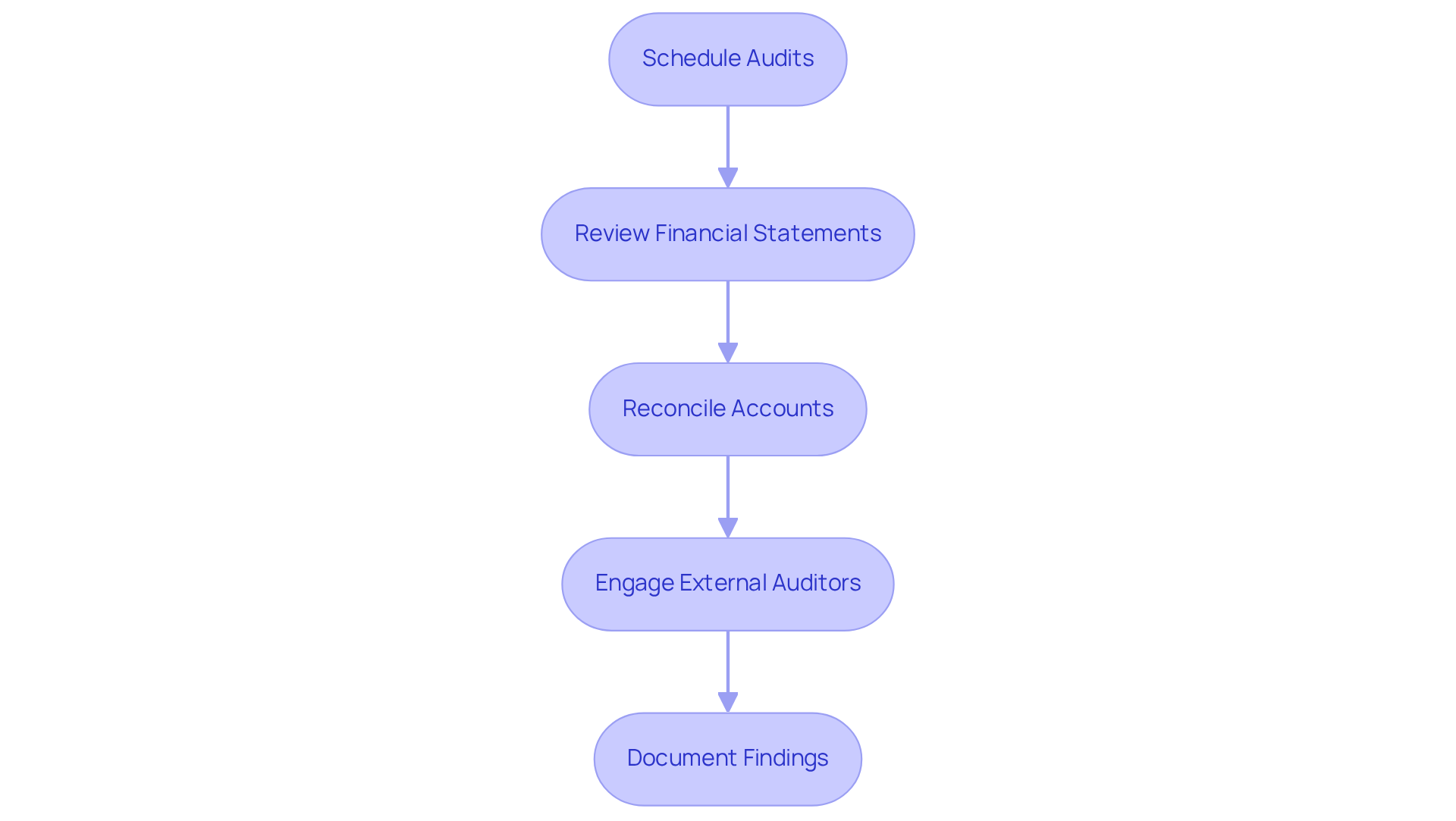 Each box represents a crucial step in the financial audit process. Follow the arrows to see how each practice builds on the previous one, leading to improved financial oversight and integrity.