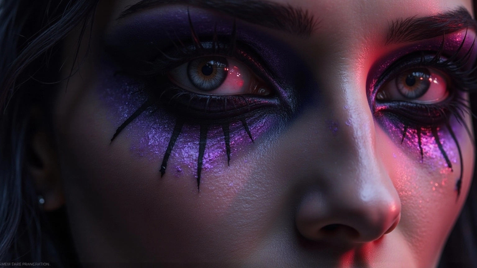 Bold Graphic Eyeliner for Hooded Eyes