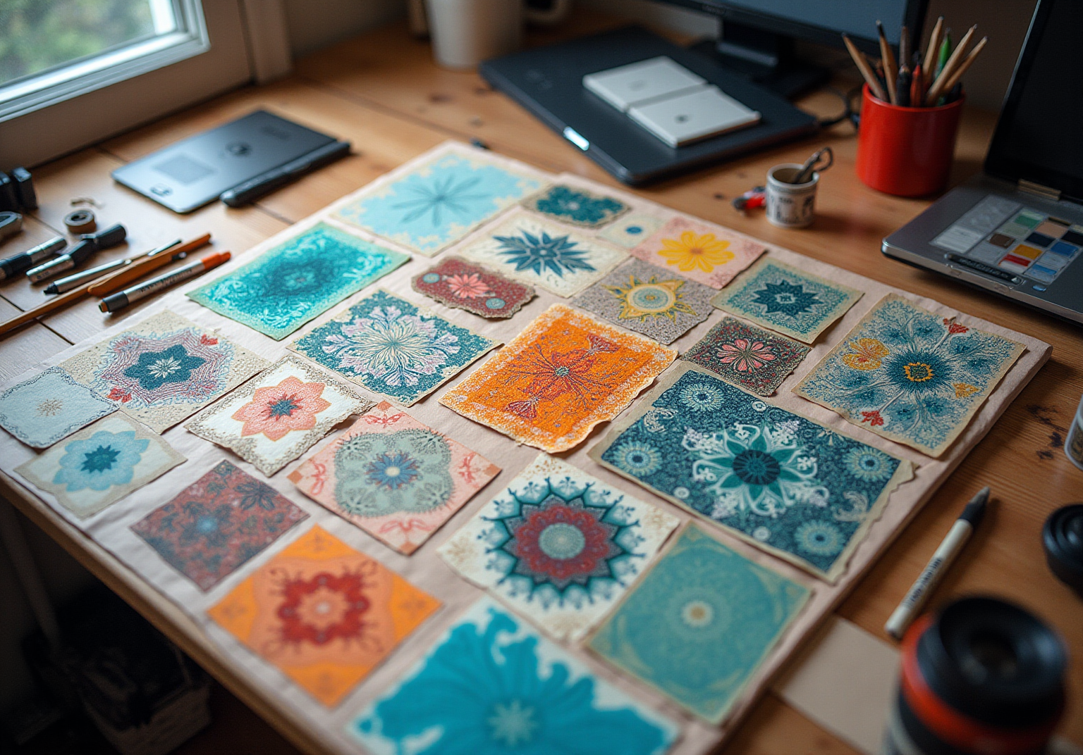Creative Workspace for Pattern Design