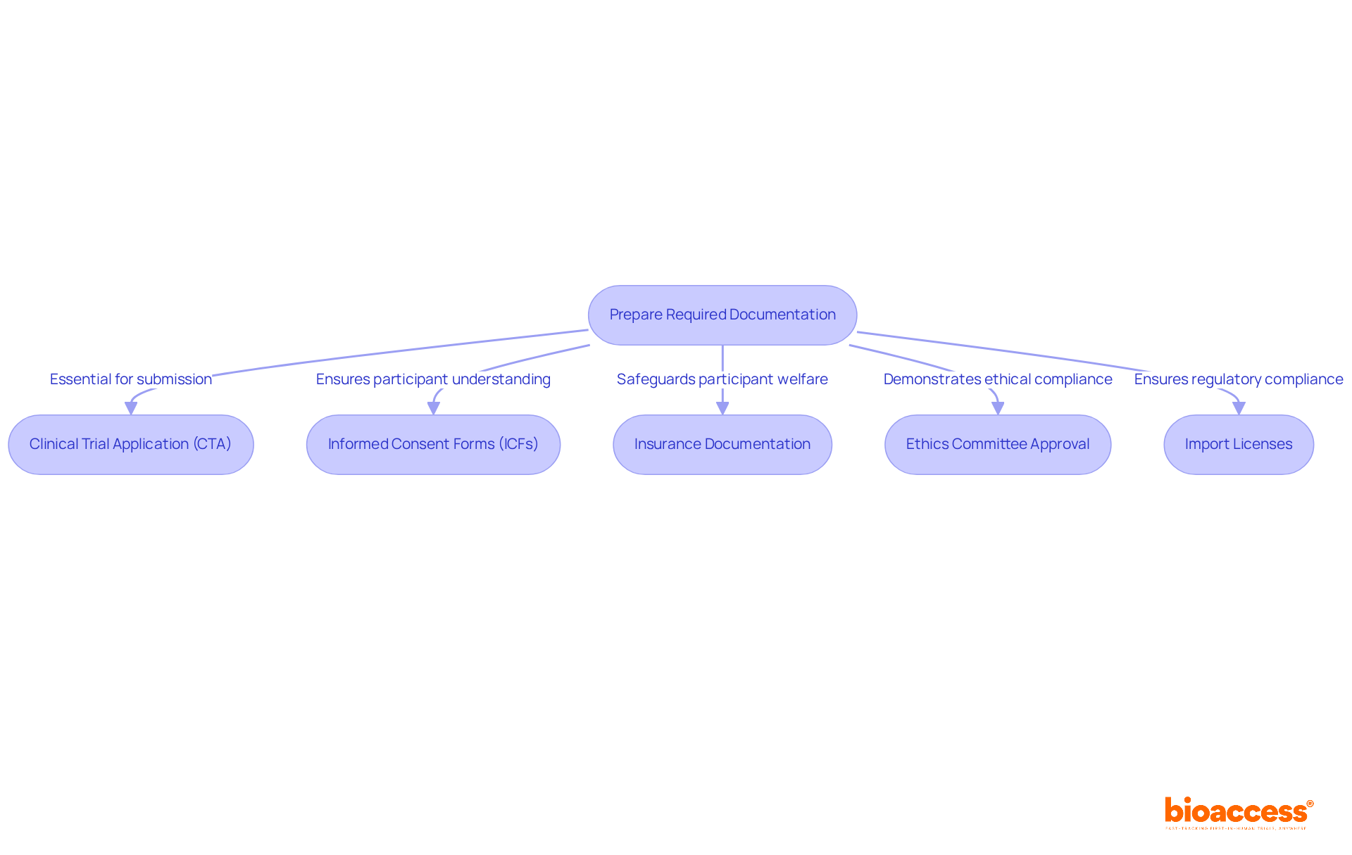 Each box represents a crucial document needed for regulatory submission. Follow the arrows to see the steps in preparing your submission, ensuring you understand the role of each document in the process.