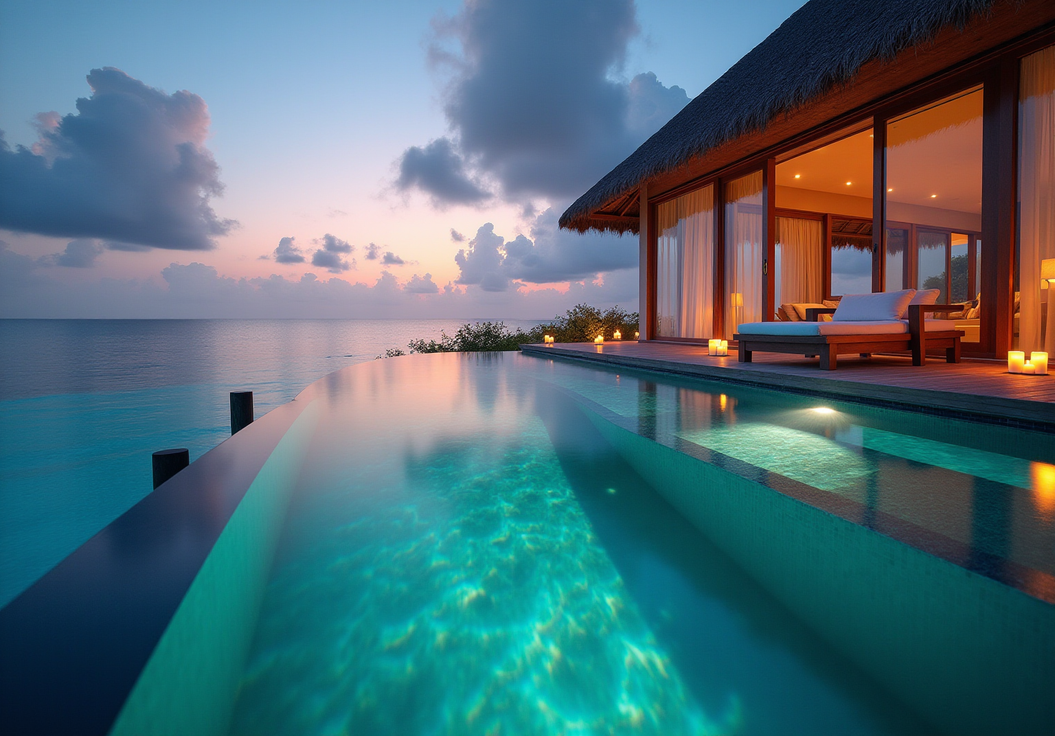 Luxury Overwater Villa in the Maldives
