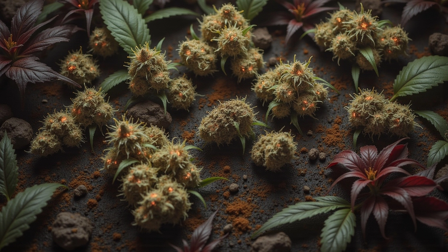 Budget-Friendly THCA Flower Display