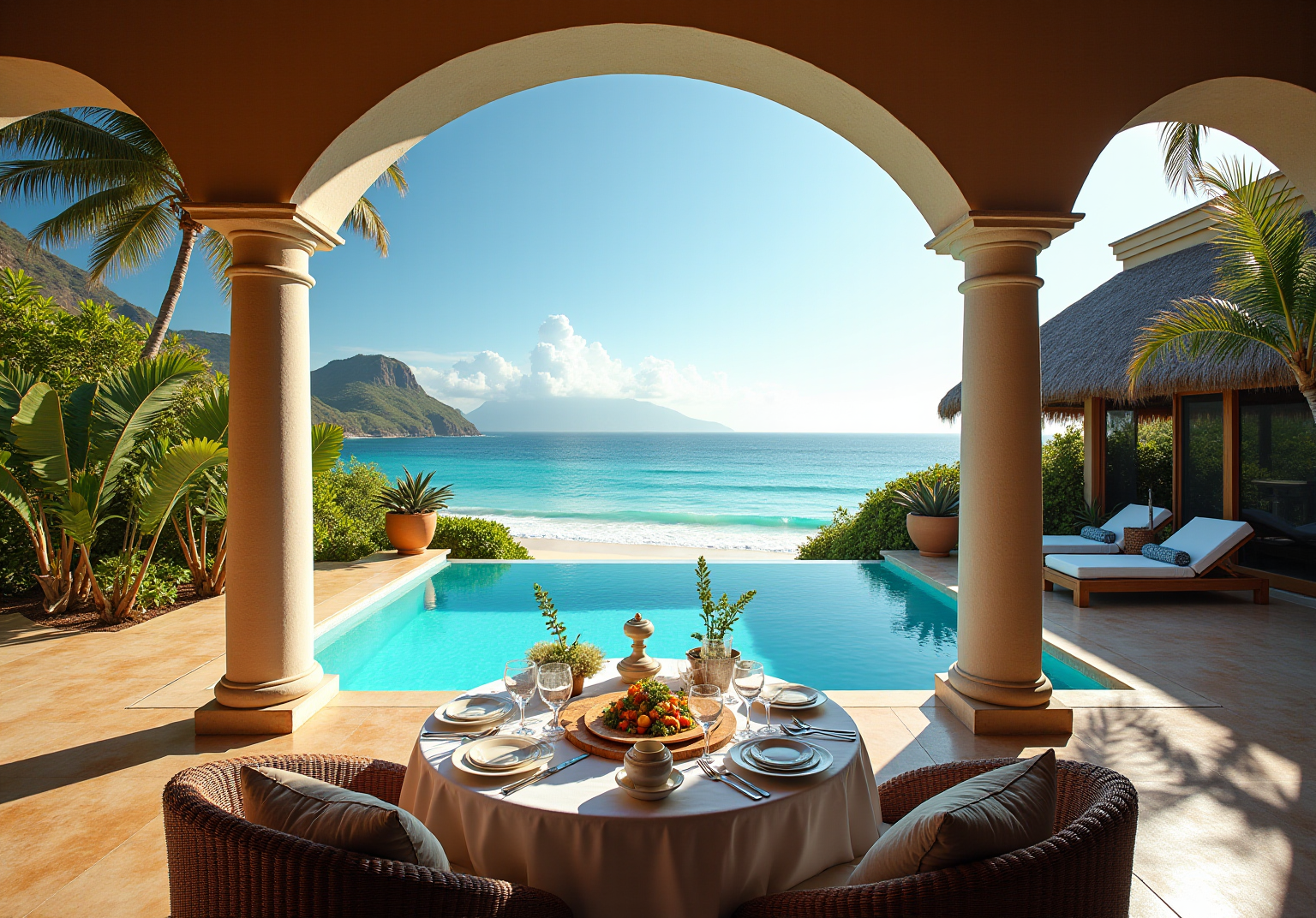 Luxurious Beach Villa Experience Luxurious Beach Villa Experience