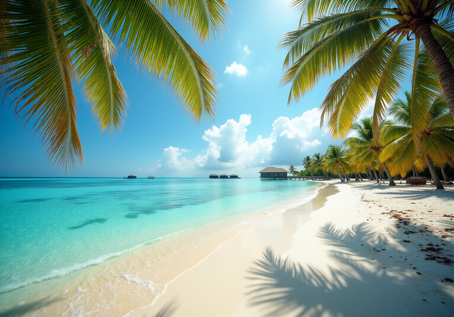 Tropical Paradise of the Maldives
