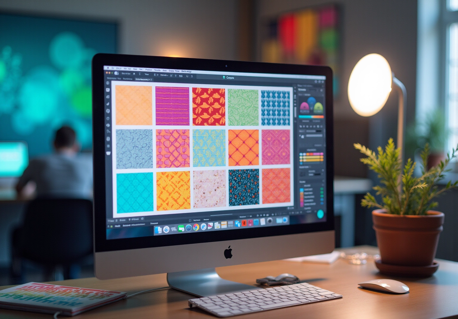 Canva's Pattern Generator in Action