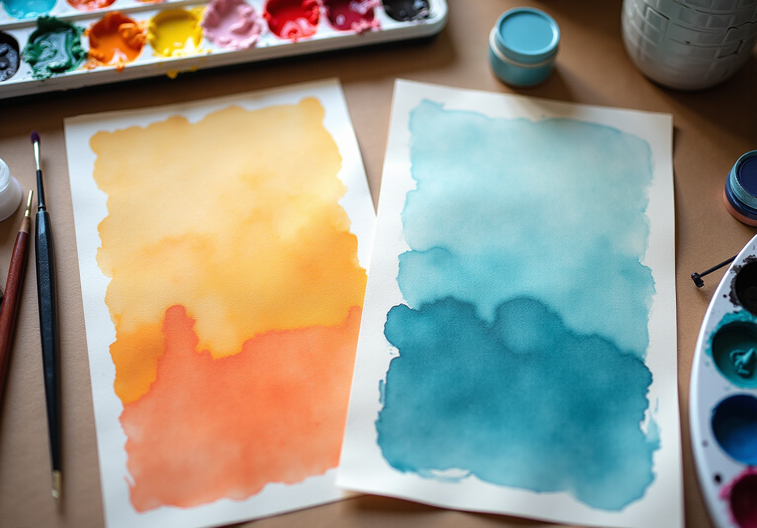 Exploring Watercolor Paper Choices