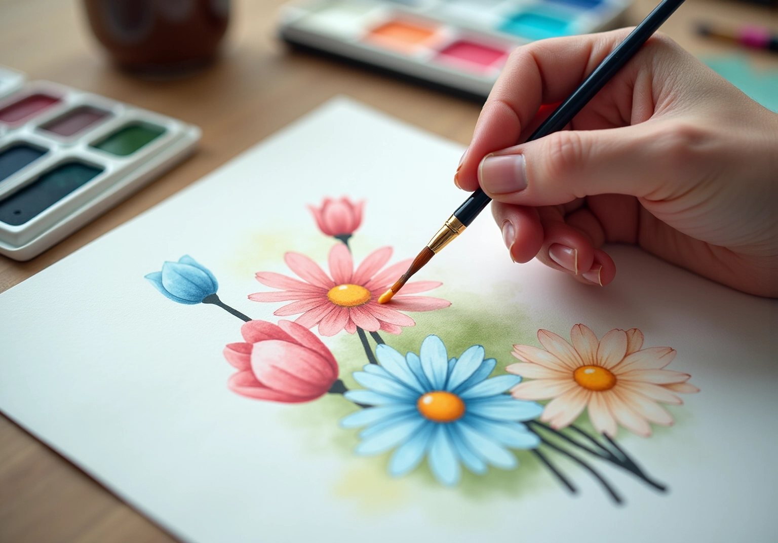 Capturing Nature's Beauty Through Watercolor