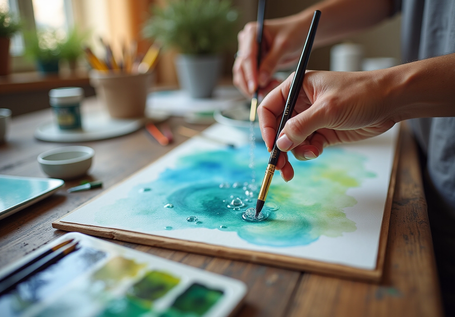 Caring for Watercolor Brushes