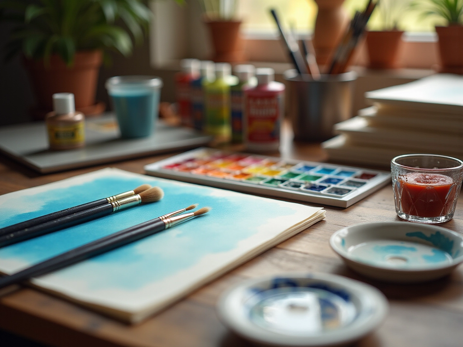 Caring for Watercolor Supplies Caring for Watercolor Supplies