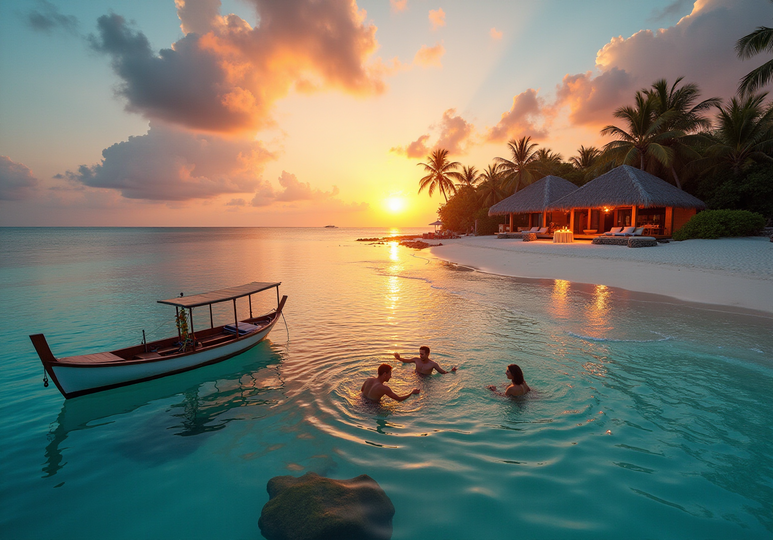 Romantic Getaway in the Maldives