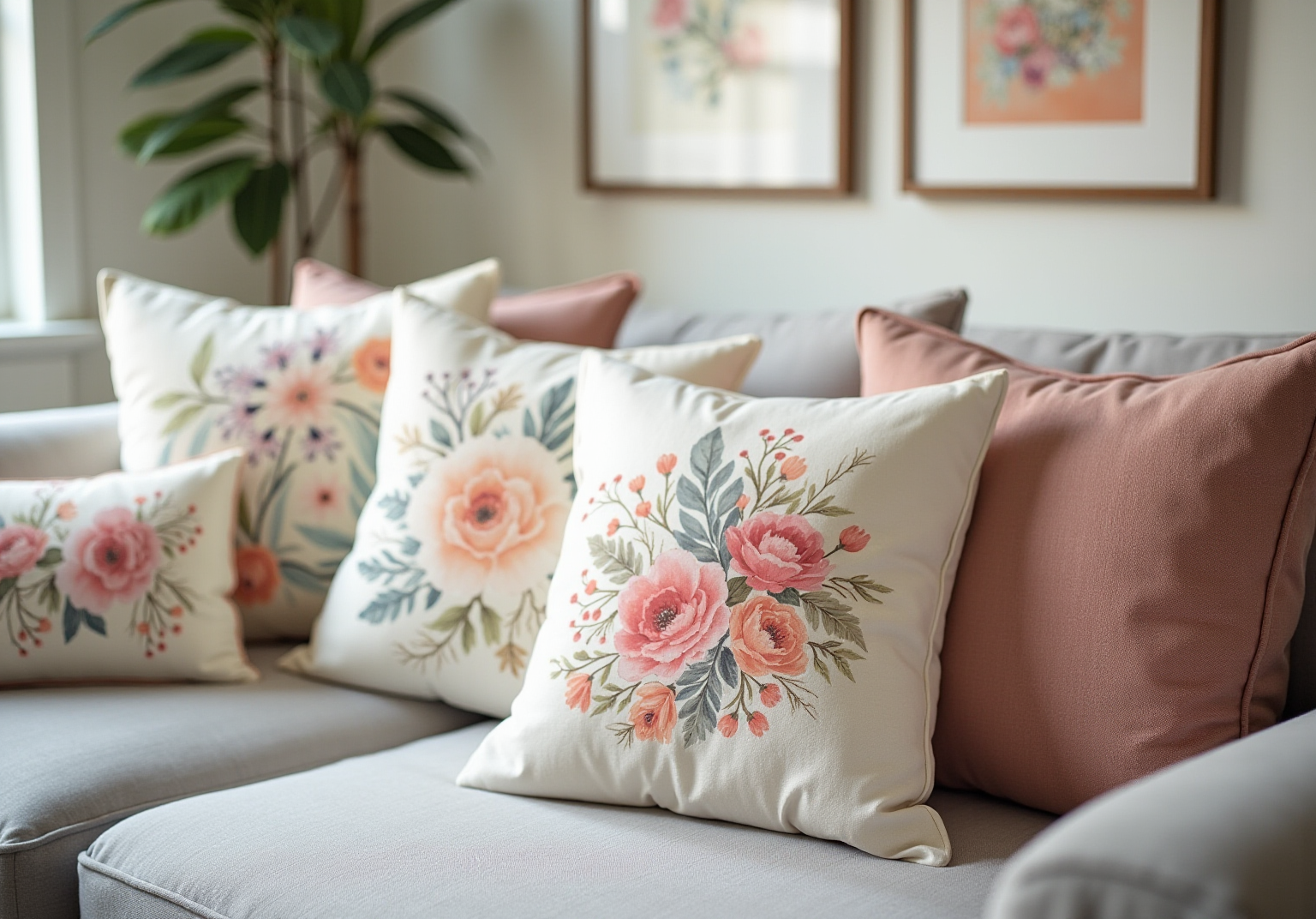 Artistic Home Decor with Watercolor Illustrations