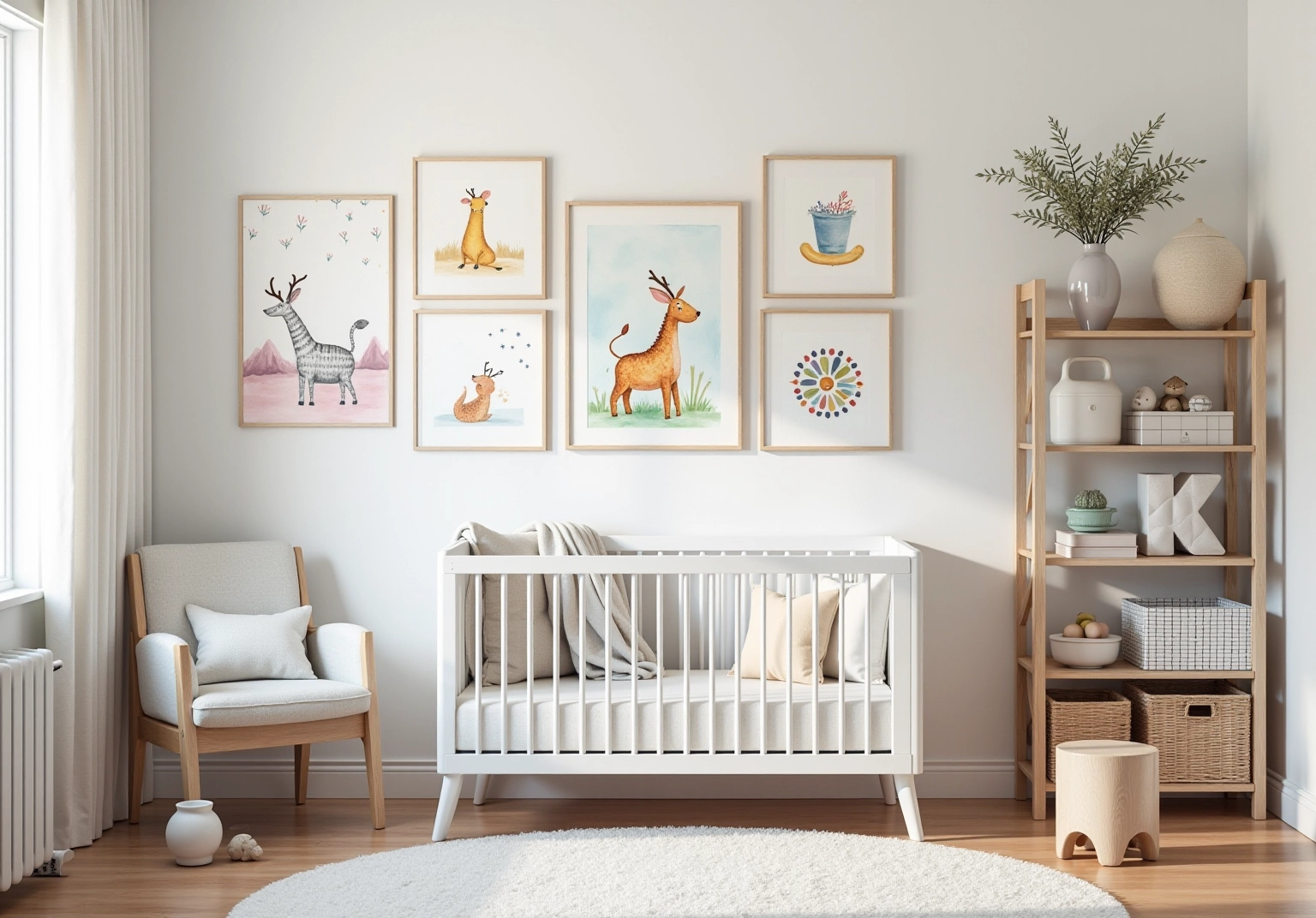 Charming Modern Nursery Art