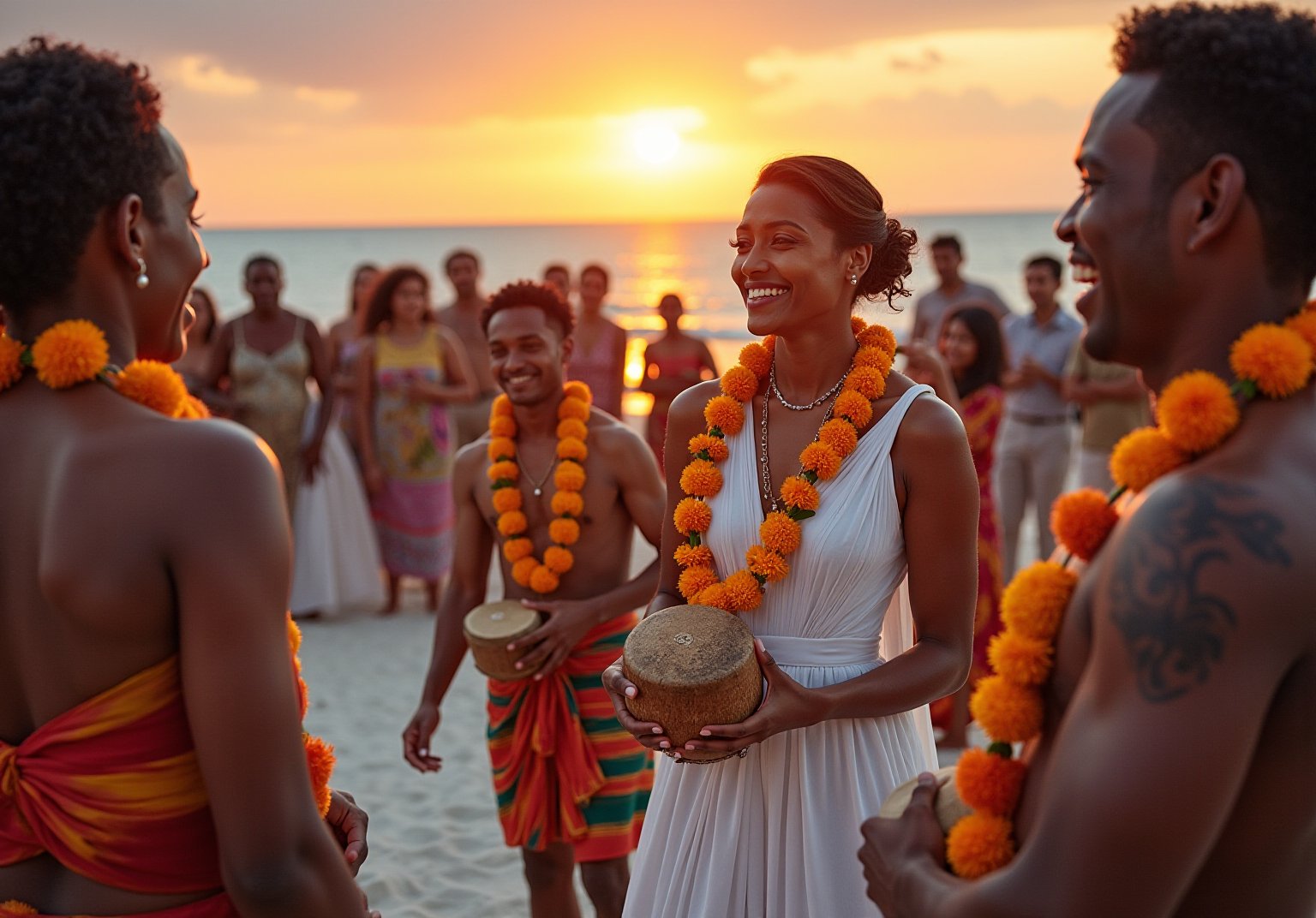 Vibrant Maldivian Wedding Ceremony Vibrant Maldivian Wedding Ceremony