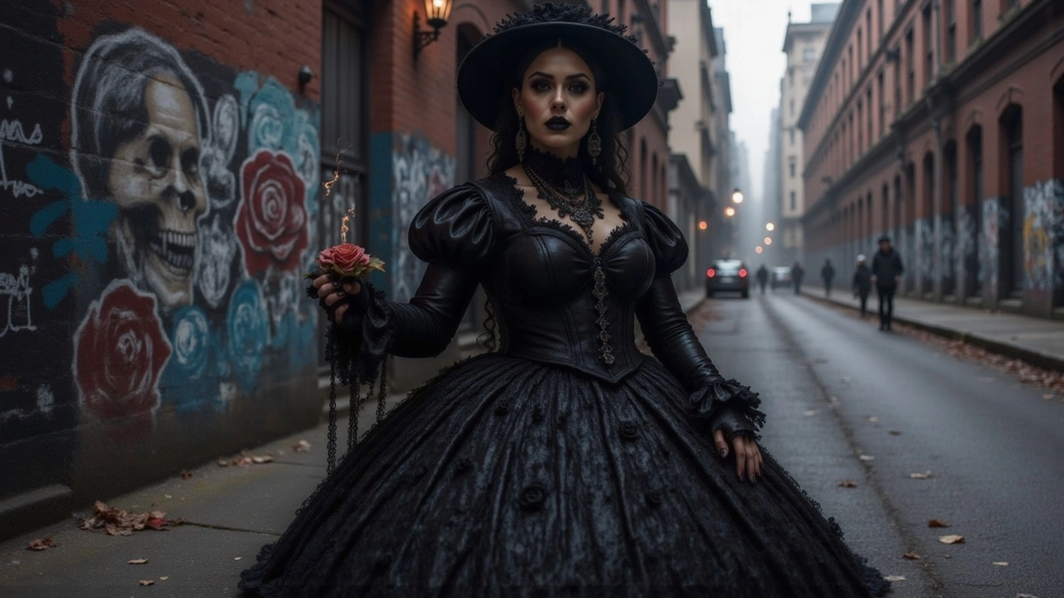 Chubby Goth Fashion and Empowerment