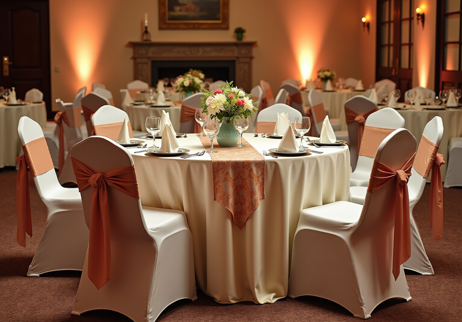 Choose the Right Size Tablecloth for Your 8-Foot Banquet Table