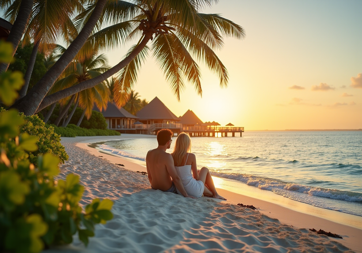 Romantic Honeymoon in the Maldives